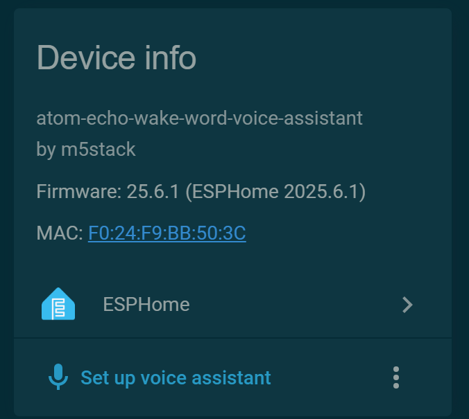 Atom Echo M5 Troubleshooting - ESPHome - Home Assistant Community