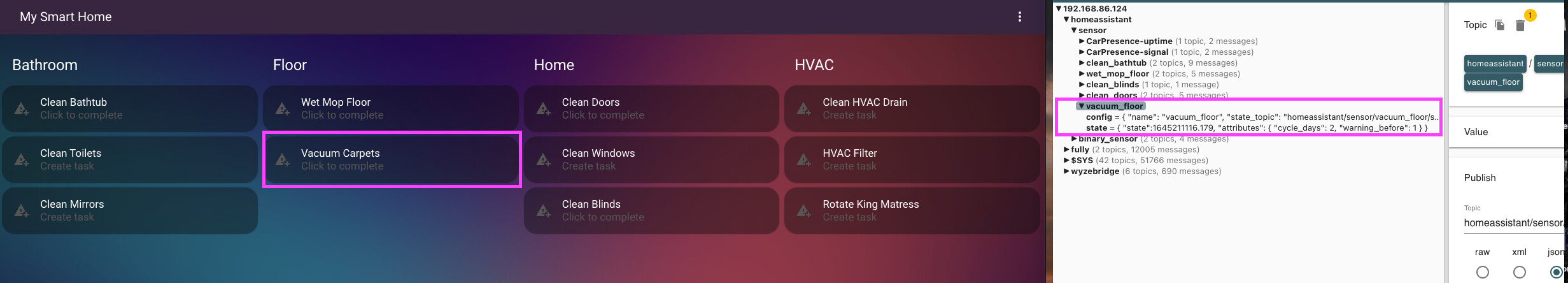 Chores - Keep track using HA - Share your Projects! - Home Assistant ...