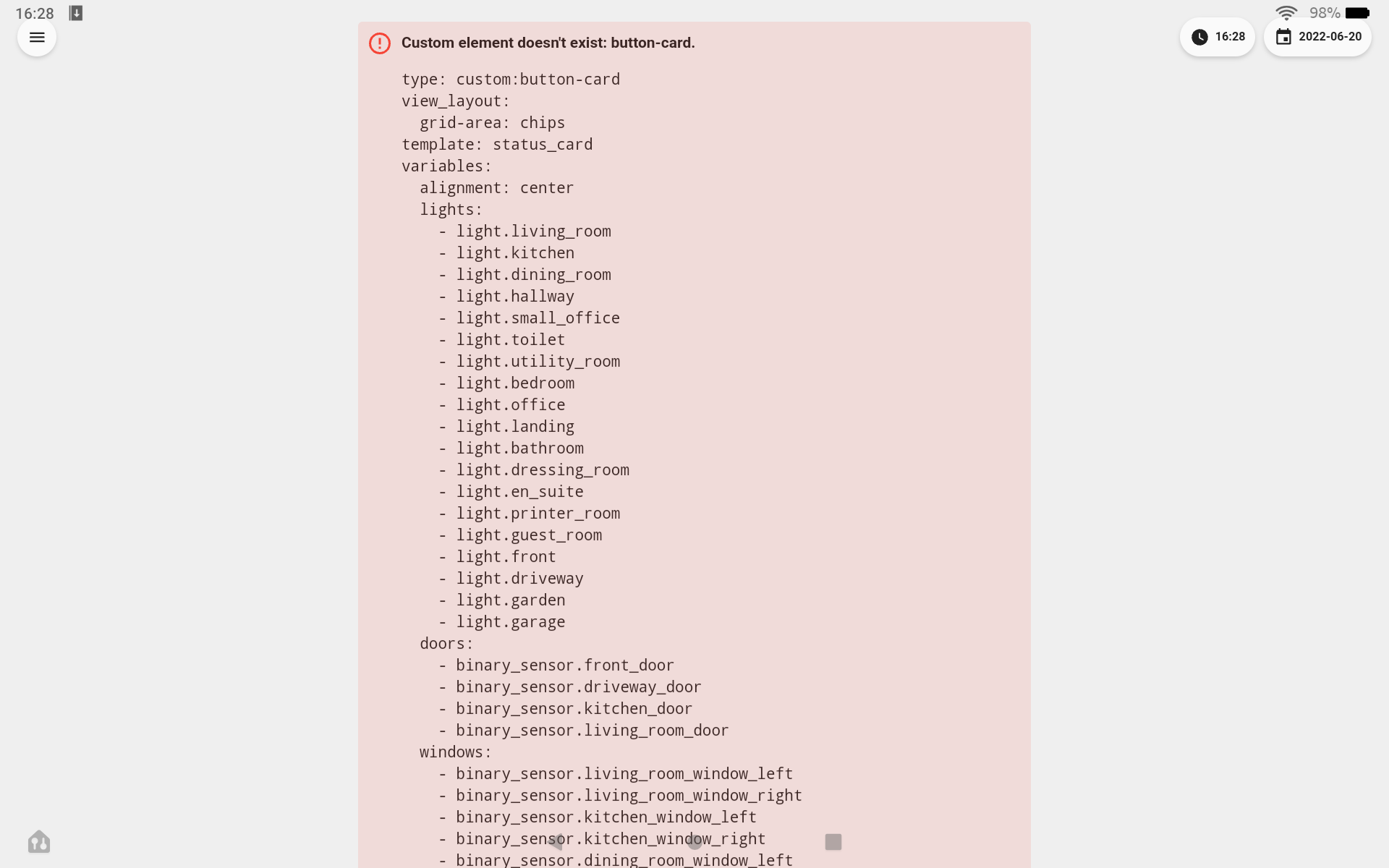 Custom Element Initially Doesnt Load Frontend Home Assistant Community