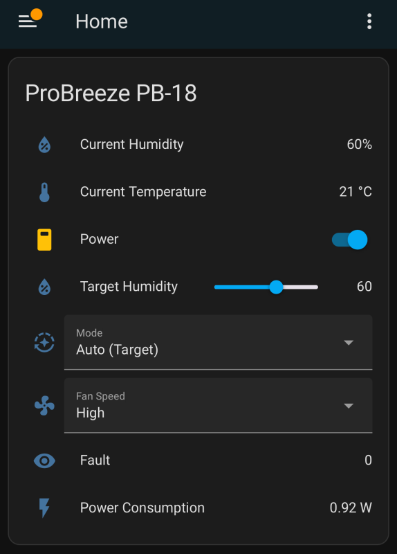 ProBreeze OmniDry 12L (PB-D-18W-WF) with localtuya - Share your Projects! - Home Assistant Community