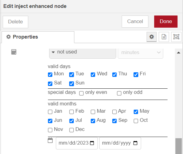 Unexpected behavior out of Inject Enhanced node? - Node-RED - Home Assistant Community