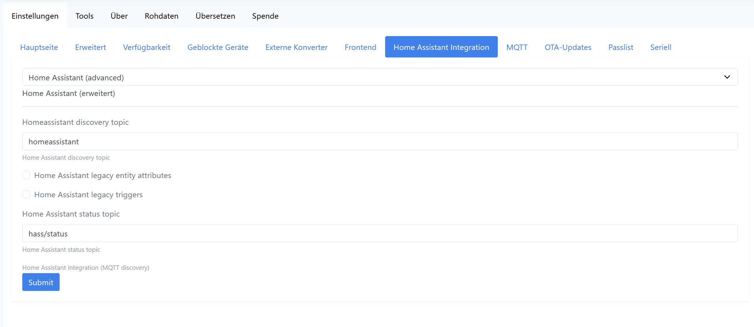 Zigbee2mqtt Configuration Topics Via Mqtt Not Sent Or Interpreted Zigbee Home Assistant