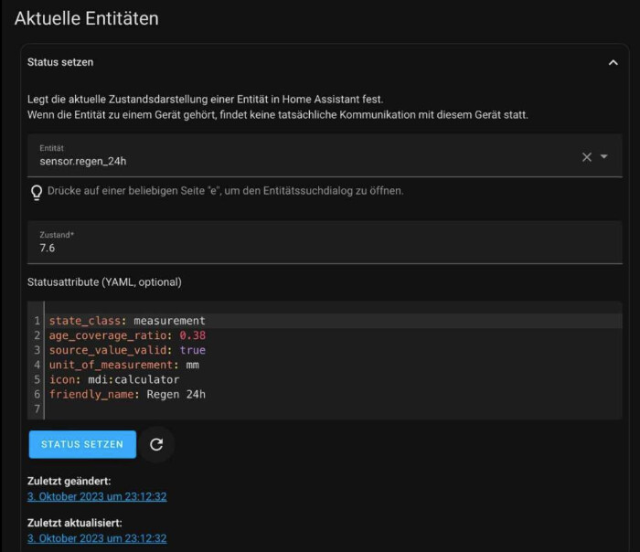 Statistics Sensor Wrong Calculation Sum Differences Nonnegative