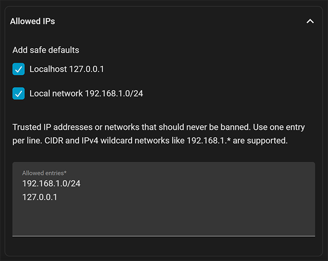 IP Ban Manager: live UI for Home Assistant IP bans and allowlists ...