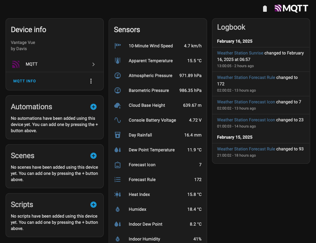 WeeWX, MQTT and how to import Data - Page 2 - Floorplan - Home Assistant Community