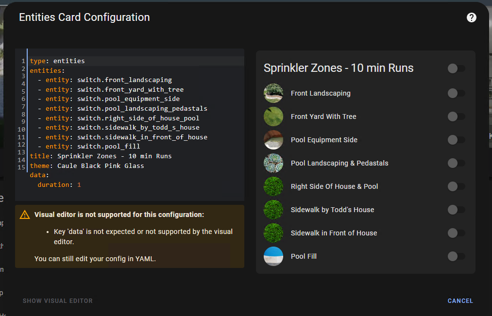 How To Set Times For Rachio Zones Change Default Configuration