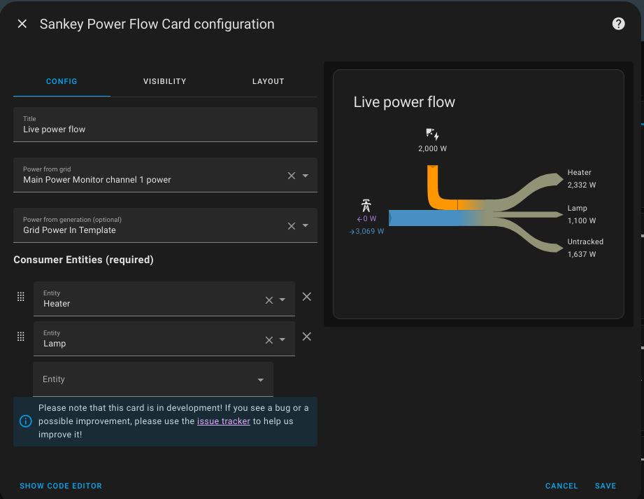 Anyone using the Sankey Chart Card? - Page 23 - Third party ...