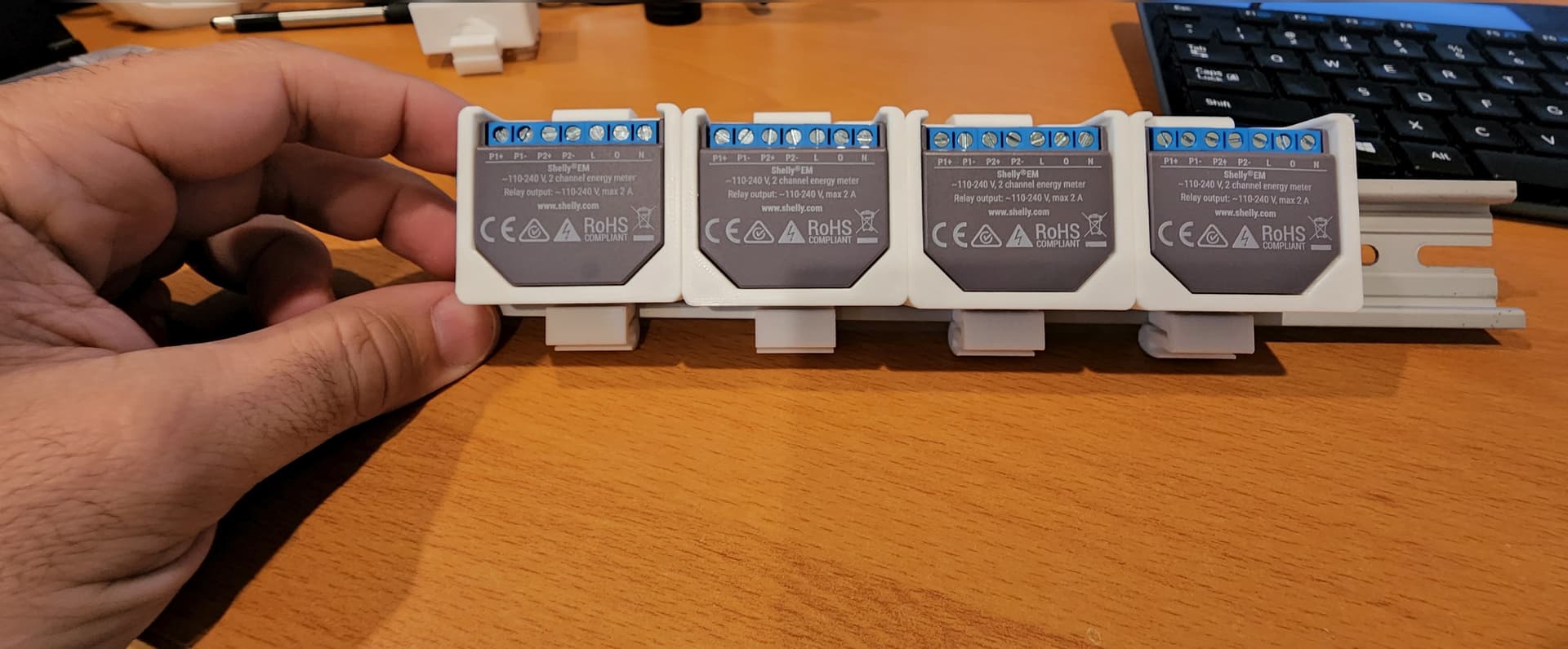 Setting up Energy Dashboard with Shelly EM clamps in the U.S ...