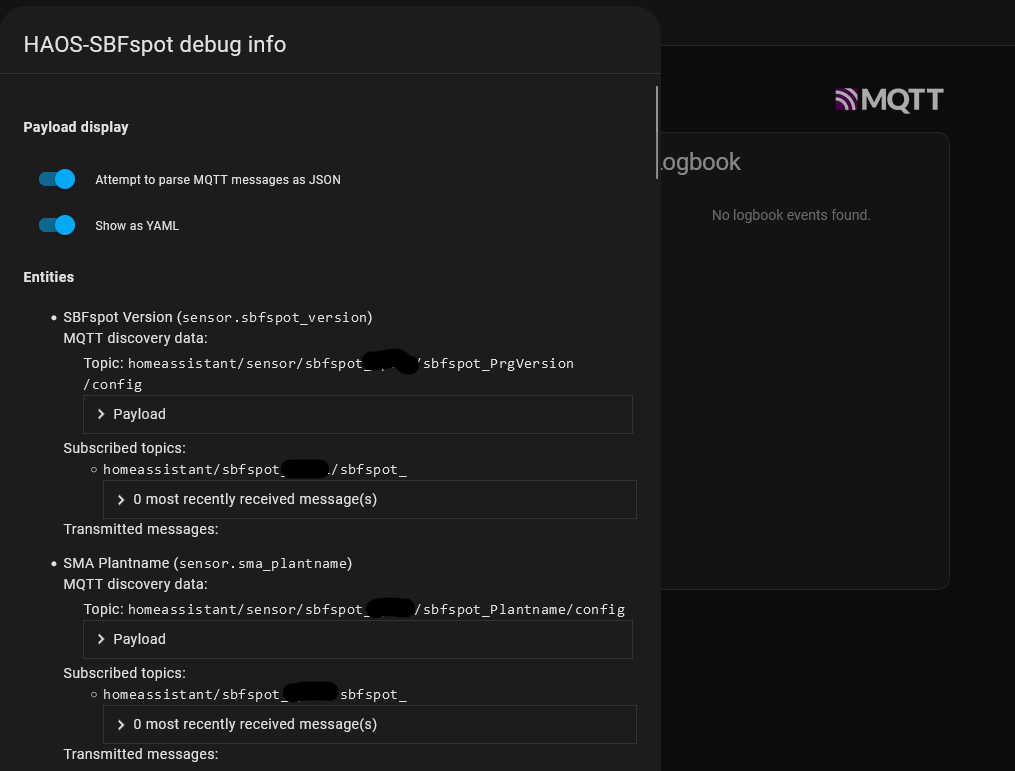 SBFspot Bluetooth homeassistant addon - Share your Projects! - Home Assistant Community