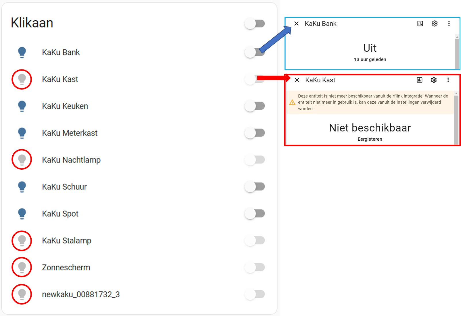 Instable integration with KlikaanKlikuit using the RFLink Gateway and ...