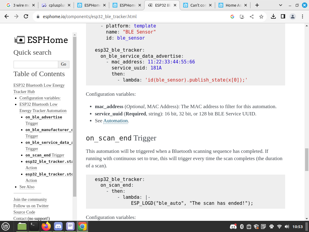 Esphome Data Gaps When Using Esp32 Ble Tracker For Ble Beacon Device