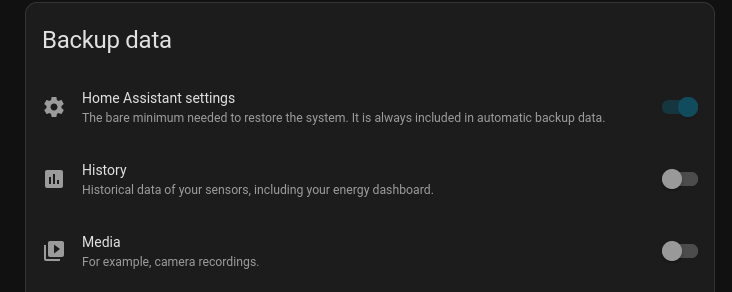Exclude media folder from backup - Configuration - Home Assistant Community