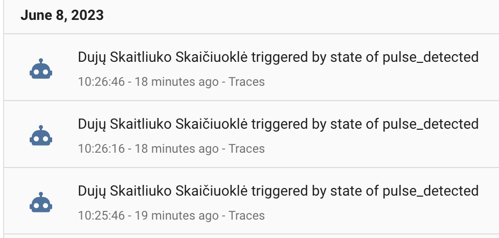 Counter increase service call increments counter by 9 - Configuration ...