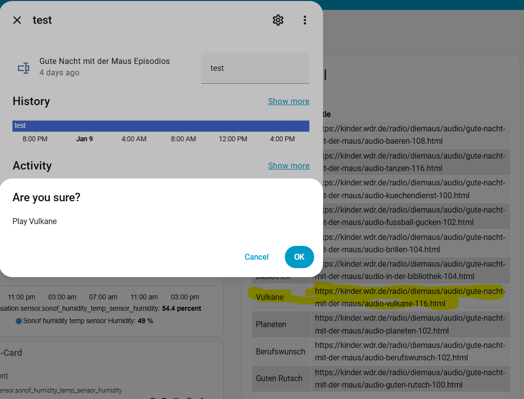 Any tips on how to render a JSON array into some clickable dashboard ...