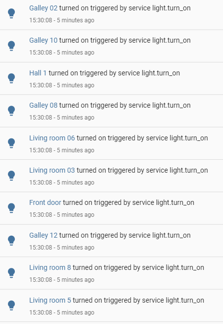 Home Assistant turning on lights/activating scenes at startup - Home ...