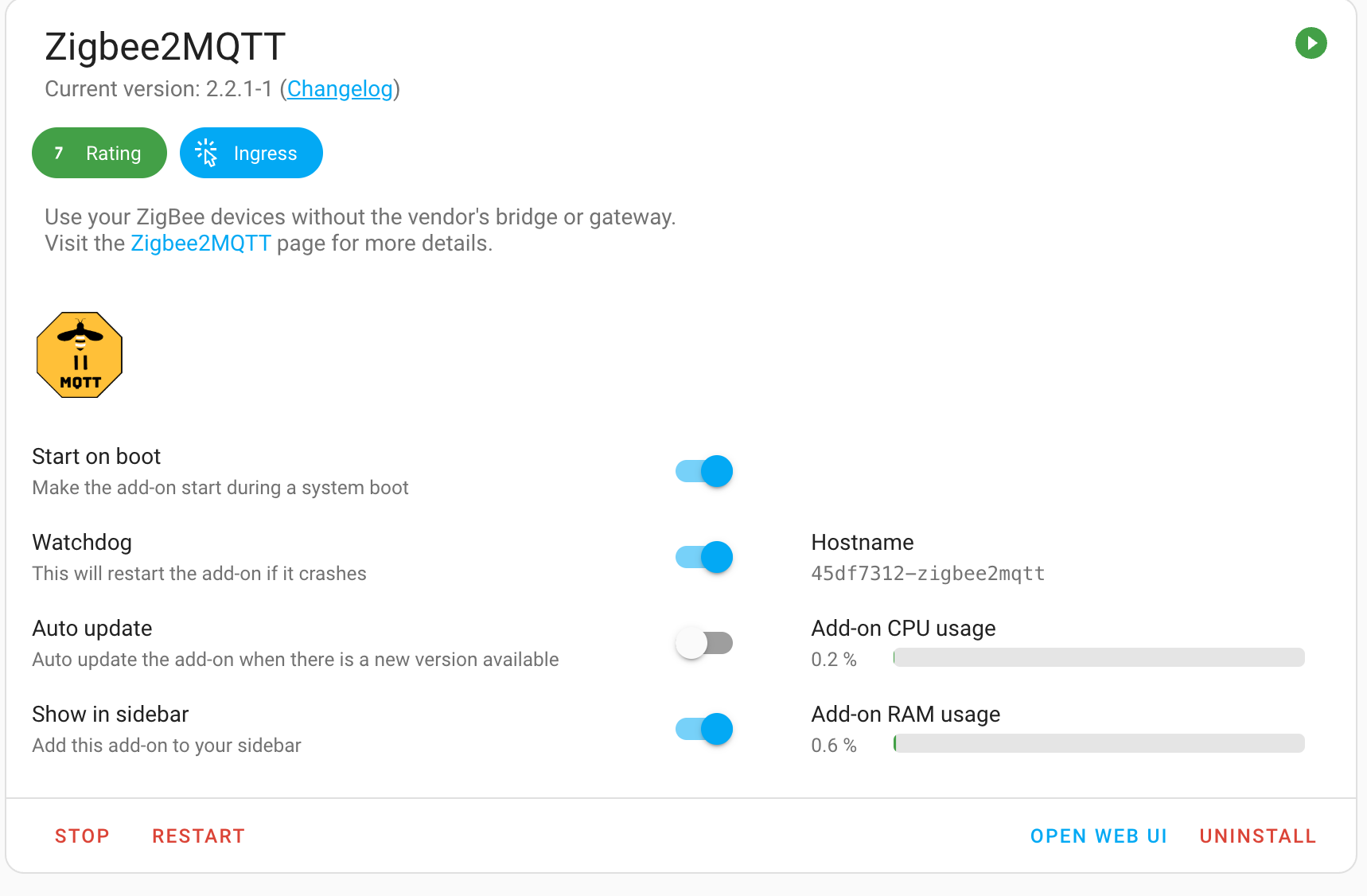 Zigbee2MQTT watchdog gives up? How to configure? - Zigbee - Home Assistant Community