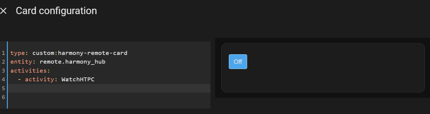 Harmony Remote Card - Page 3 - Dashboards & Frontend - Home Assistant ...