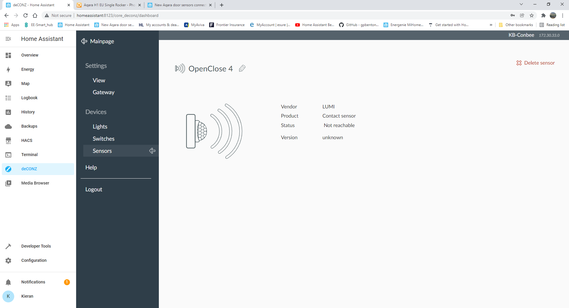 New Aqara door sensors connection problem with zigbee - Zigbee - Home ...