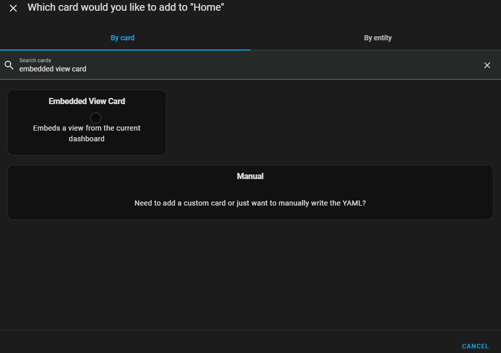 🧩 New Custom Card: Embedded View Card – Embed any view into another - Dashboards & Frontend ...