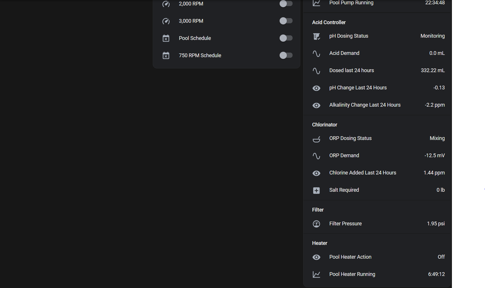 nodejs-PoolController Integration - Custom Integrations - Home ...