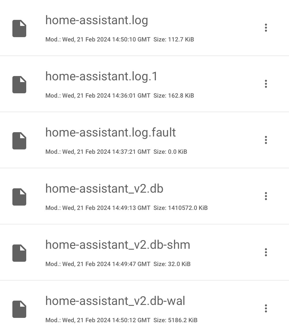 The storage space is filling up too quickly for some reason ...