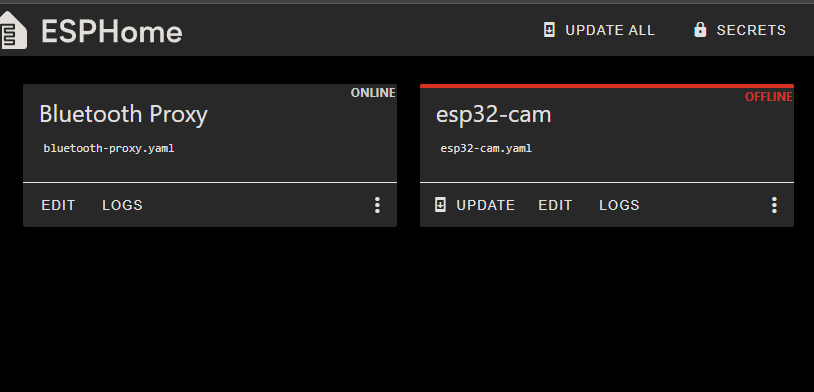 ESPHome device visible in HA, but not ESPHome dashboard - Configuration ... ESPHome device visible in HA, but not ESPHome dashboard - Configuration ...