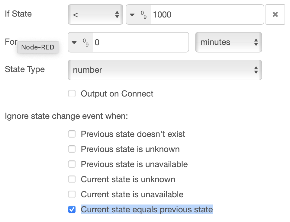 Events: State node only if output changes - Node-RED - Home Assistant ... Events: State node only if output changes - Node-RED - Home Assistant ...