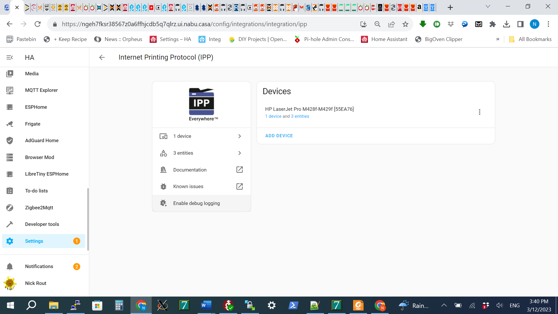 Change switchbot integration log level - Configuration - Home Assistant Community
