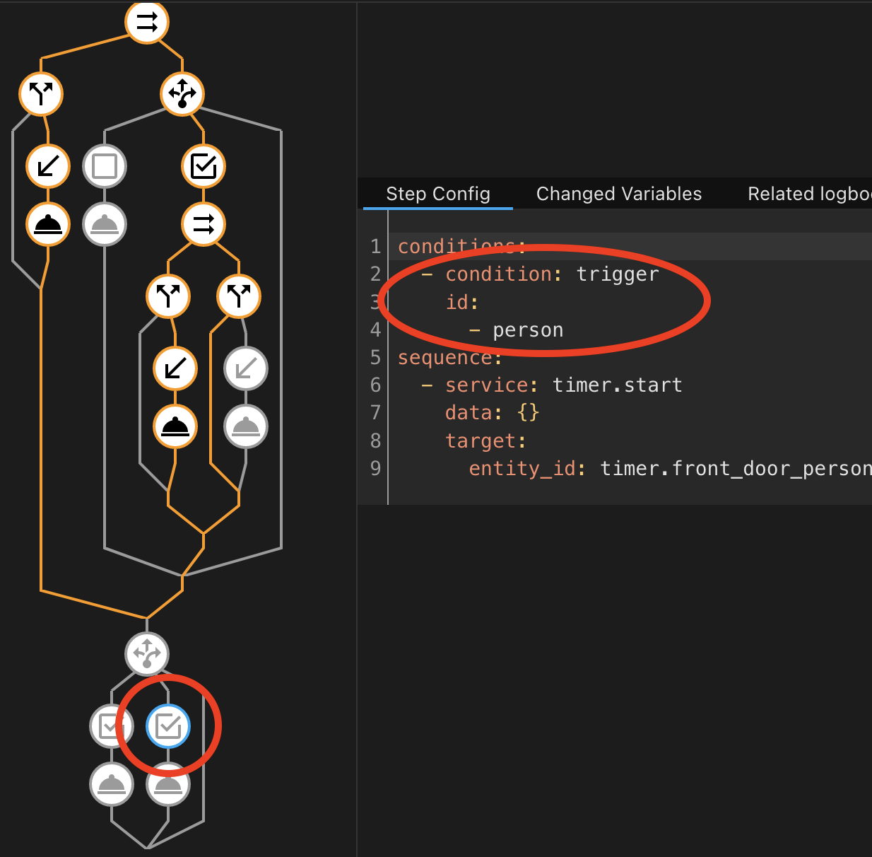 Choose With Trigger Condition One Works One Doesn T Same Trace Configuration Home