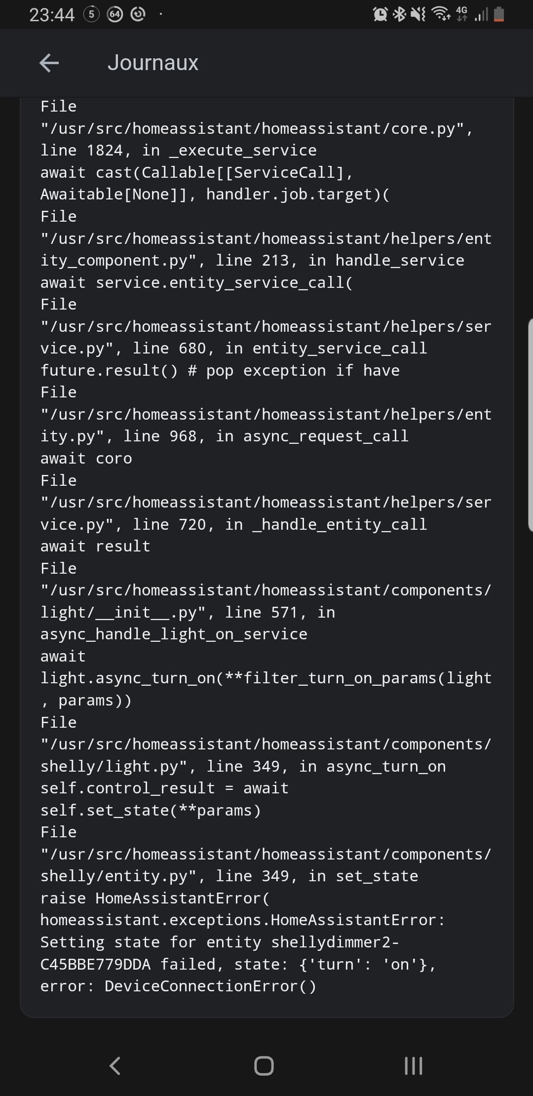 Issue with shelly integration? - Installation - Home Assistant Community