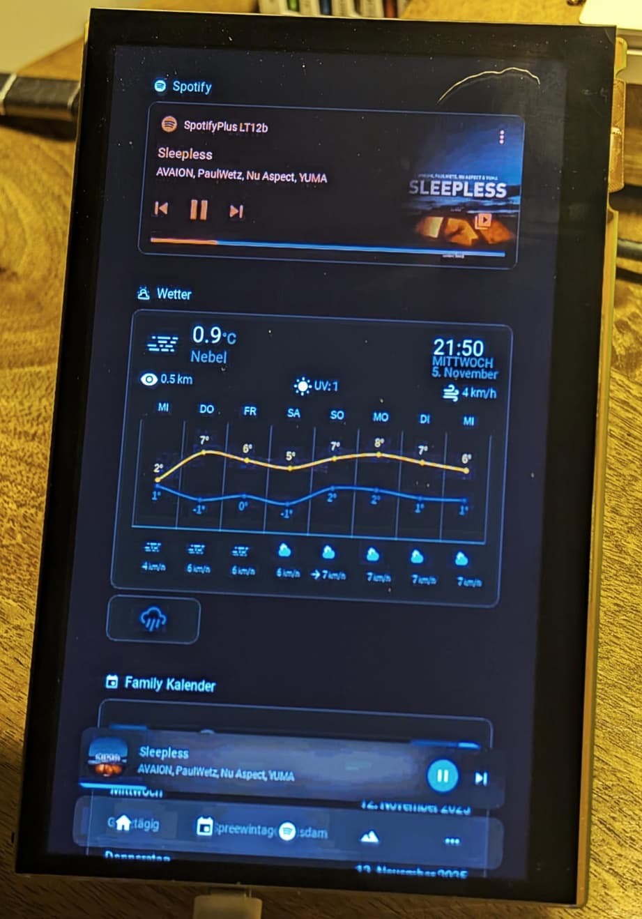 Remote WebView shows HA web dashboard on ESP32-S3-based screen - Page 4 ...