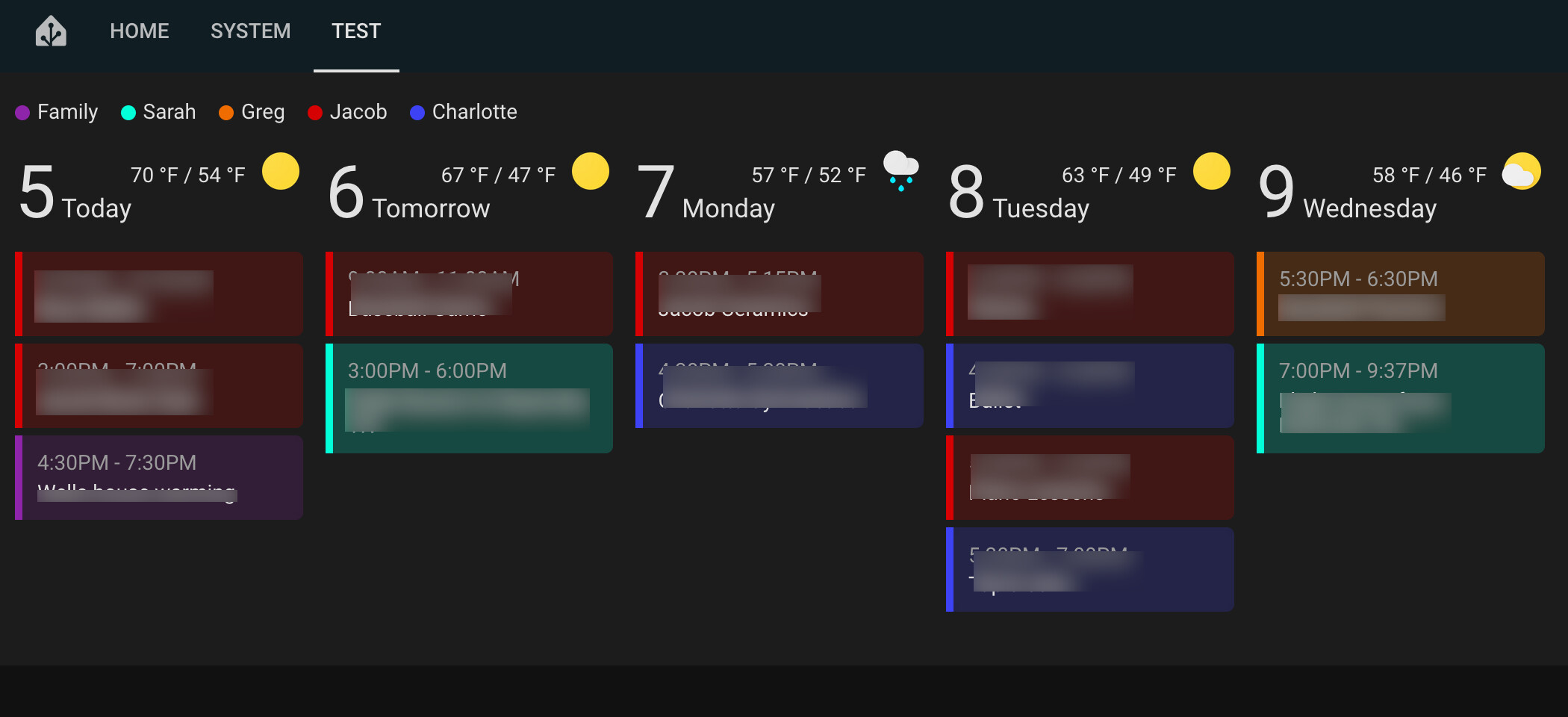 Family calendar - Dashboards & Frontend - Home Assistant Community