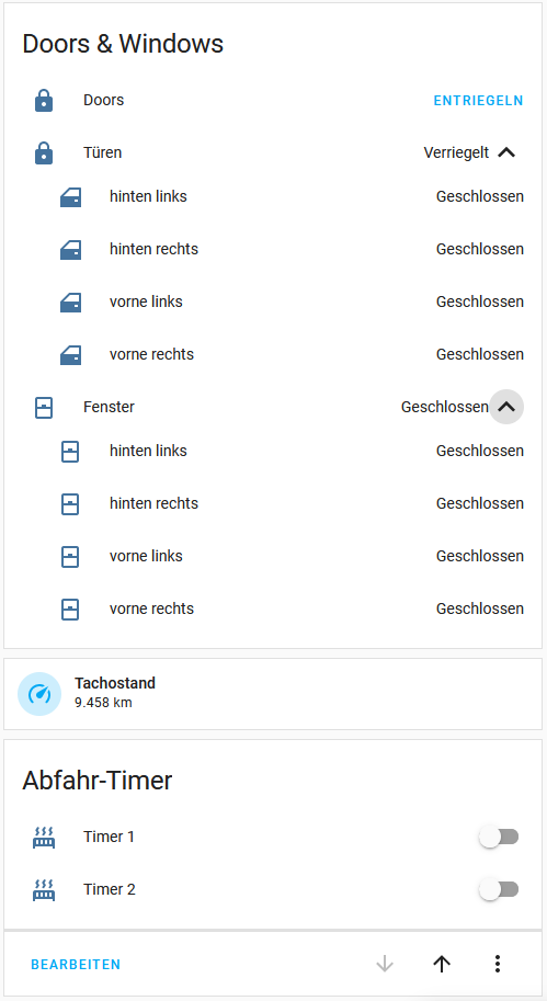 Generic 'Vehicle' Card - Feature Requests - Home Assistant Community
