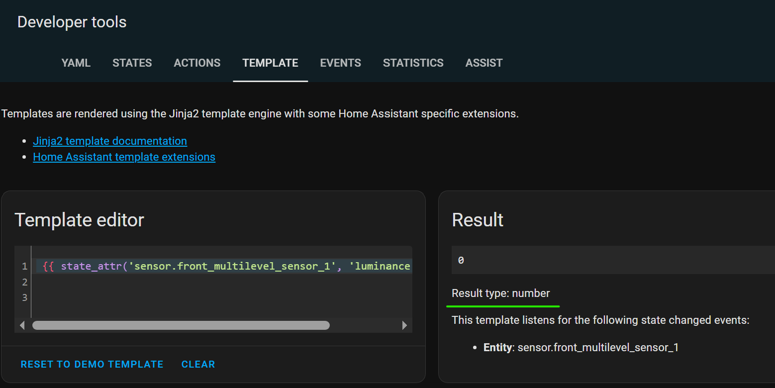 Eliminate The Text Description From The Attribute Of A Sensor
