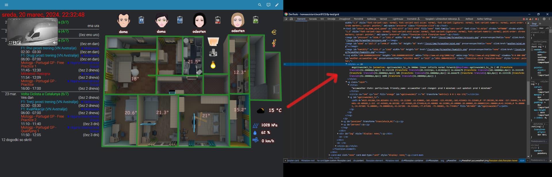 Accuweather template sensor for displaying an image (icon) of the current weather condition ...