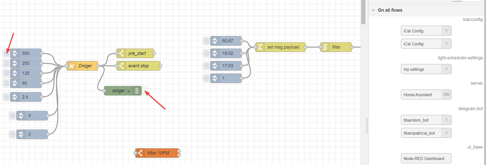 Can't enable debug or give inject - Node-RED - Home Assistant Community