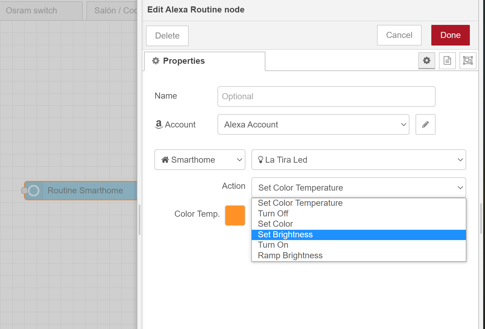 Pull lights from Alexa to Node Red - Node-RED - Home Assistant Community
