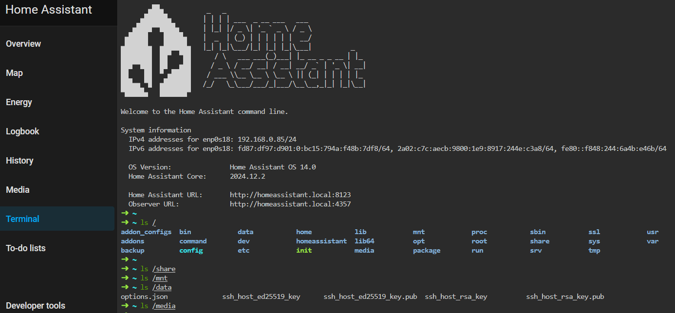 How can I use the command line to see NFS drives that have been ...