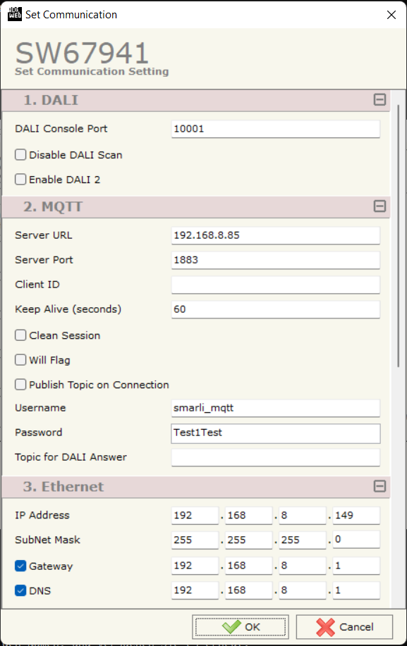DALI lighting system integration - Third party integrations - Home ...