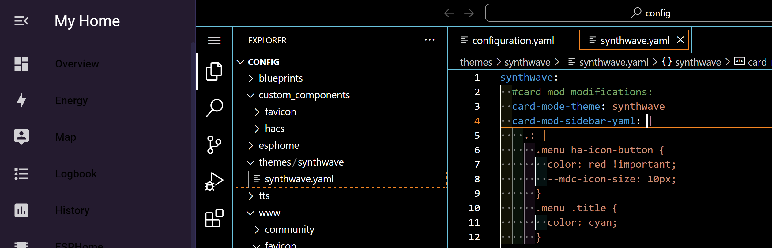 Changing sidebar title and favicon - Frontend - Home Assistant Community