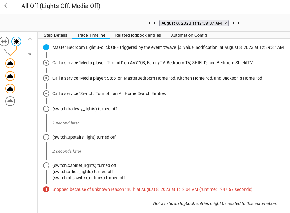 2023 8 Update Breaks Automations Configuration Home Assistant Community