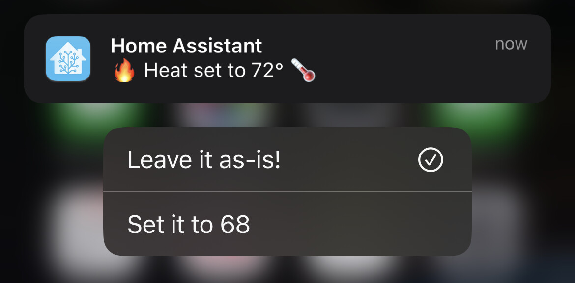 Actionable Notification On Thermostat Change Blueprints Exchange 