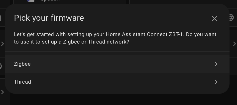 Problem Setting Up Home Assistant Connect ZBT-1as a “Thread Network” - Matter/Thread - Home ...
