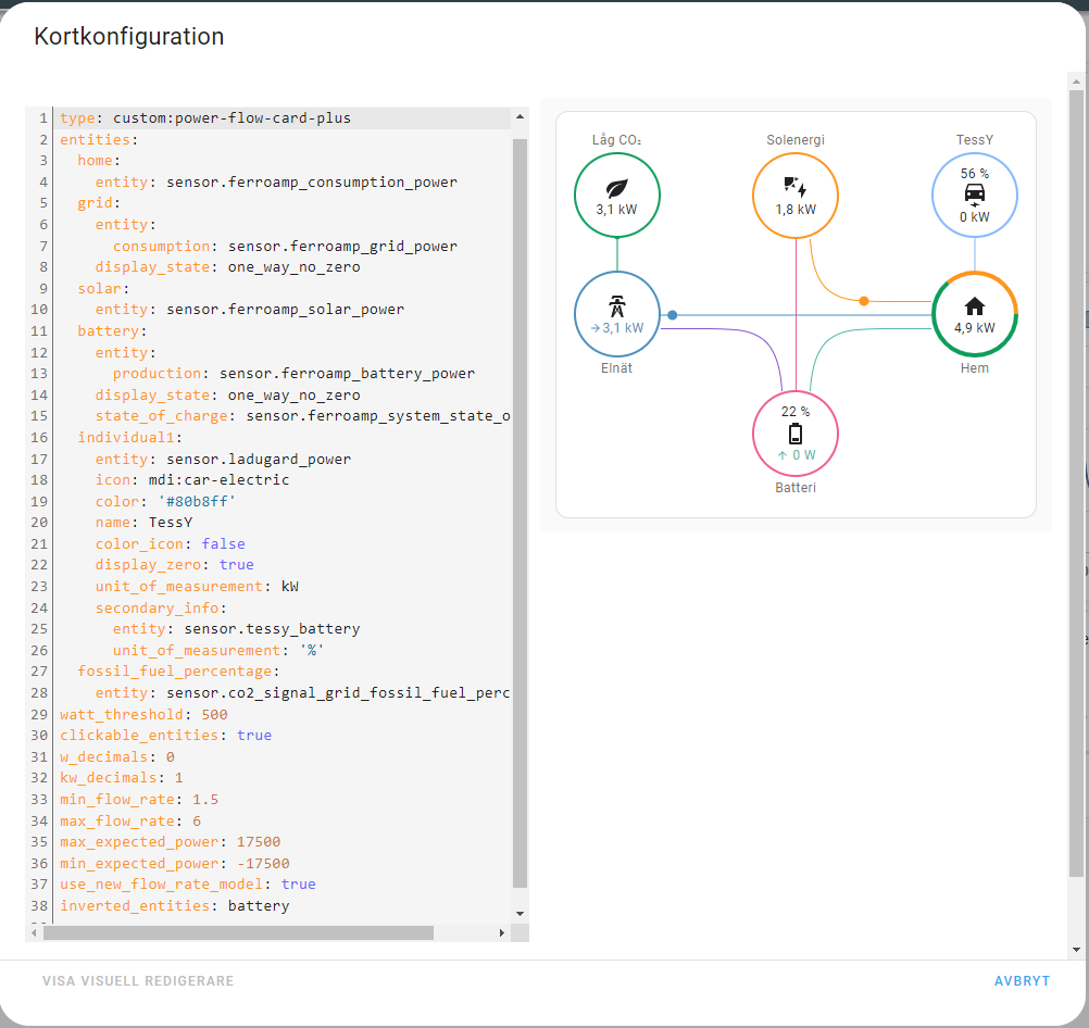 Power Flow Card Plus 🚀 Dashboards And Frontend Home Assistant Community