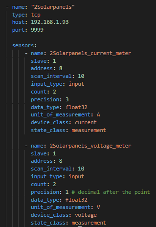 Modbus: Script fault - Configuration - Home Assistant Community