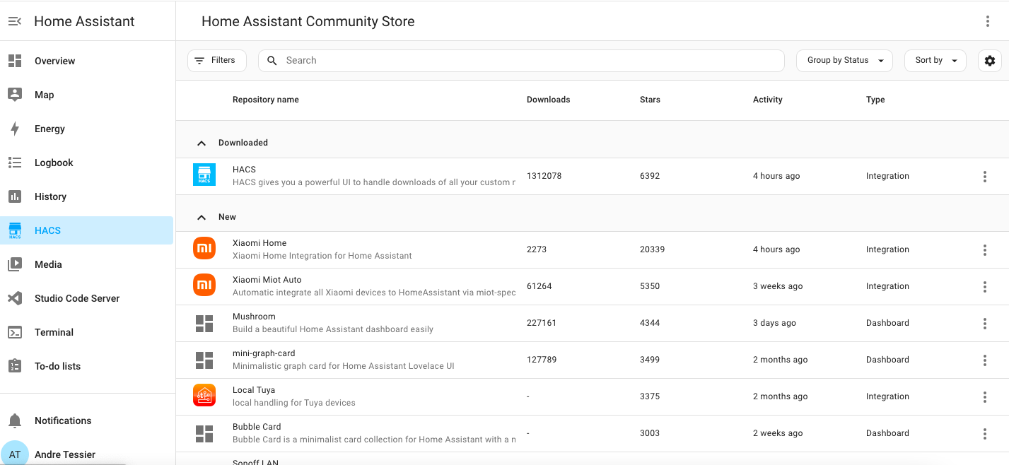 Hacs Not Showing Up Any Integration Third Party Integrations Home Assistant Community