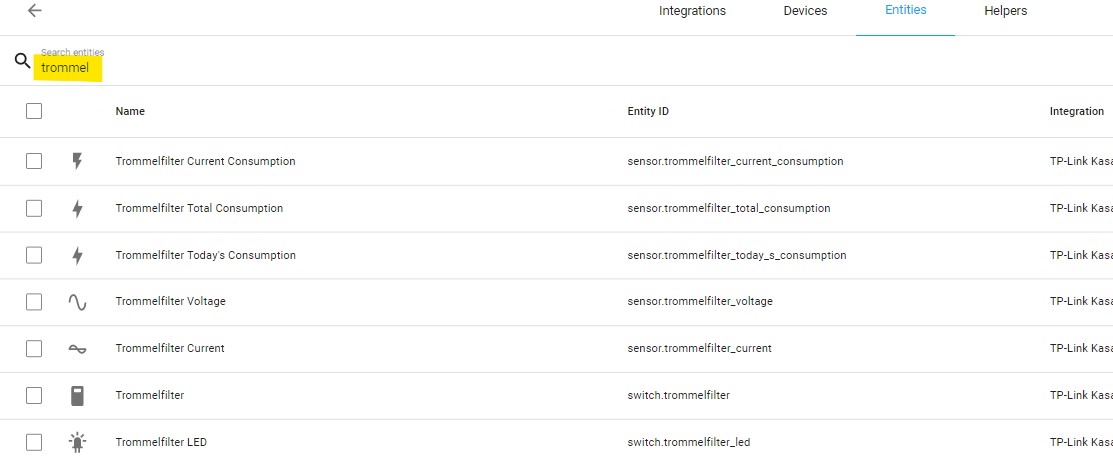 Lost Entities Configuration Home Assistant Community