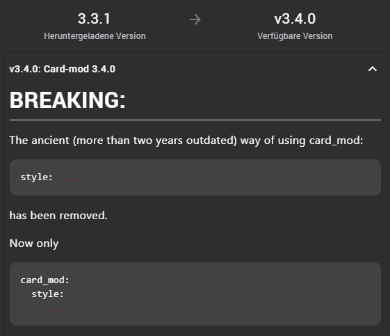 🔹 Card Mod Add Css Styles To Any Lovelace Card Dashboards And Frontend Home Assistant Community