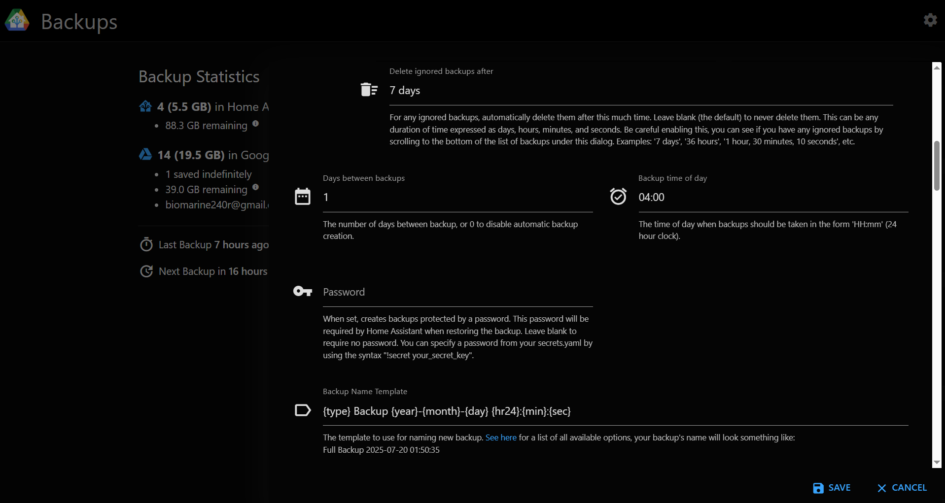 Native HA Backups - Hanging on Uploading to locations - Configuration - Home Assistant Community