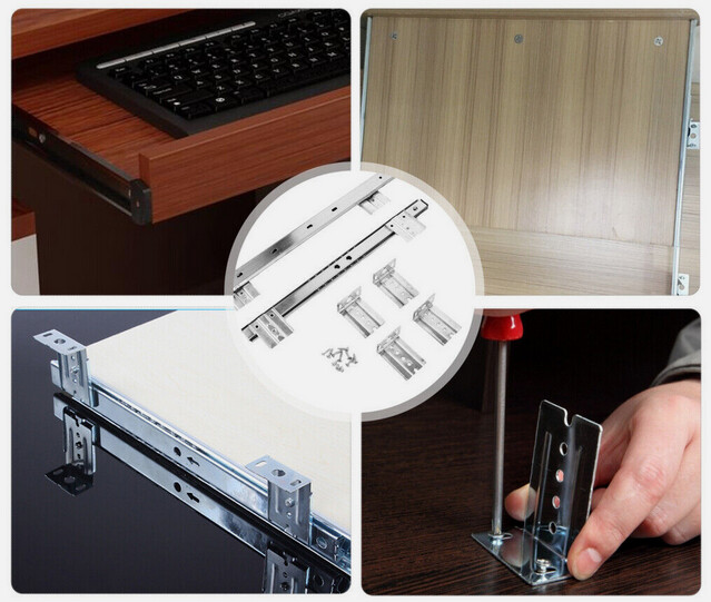 Any ideas how to build a sliding keyboard tray controlled by HA ...